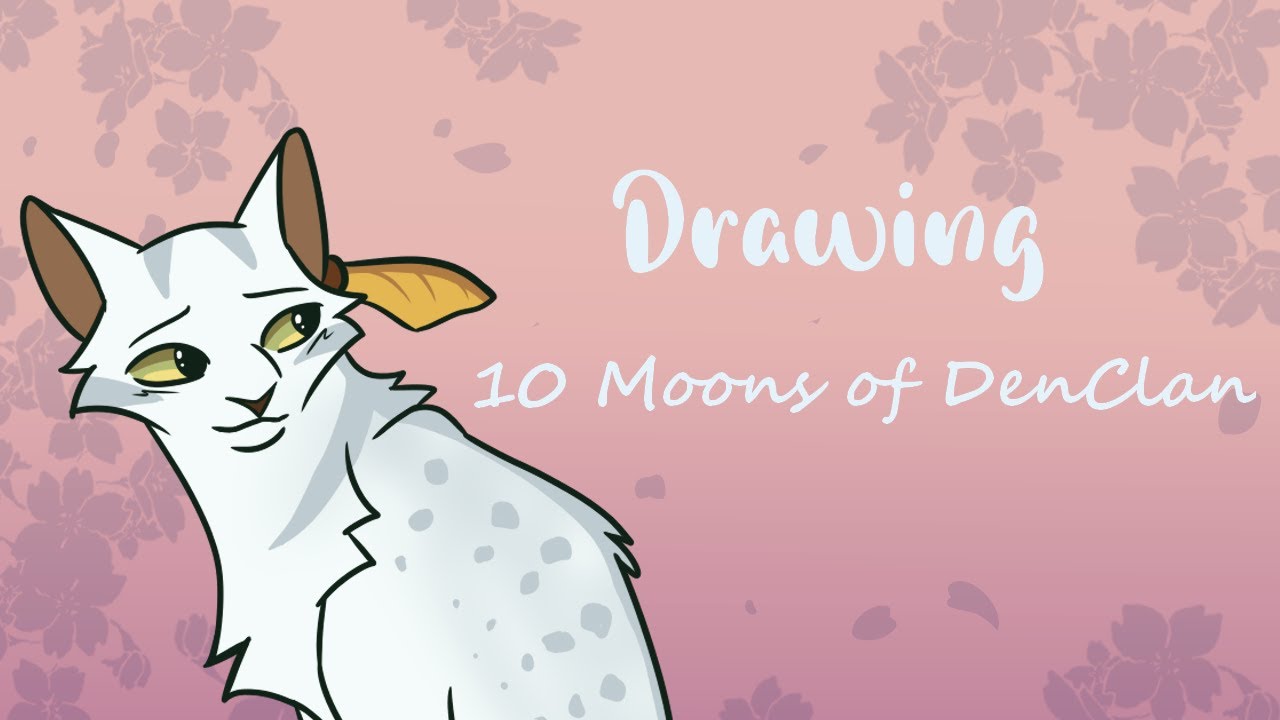 Drawing Denclan - ClanGen | Speedpaint with Commentary - YouTube