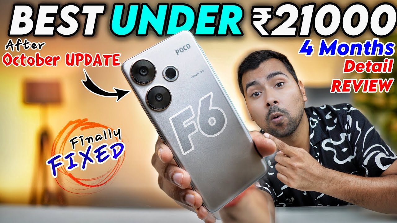 POCO F6 5G After Latest Update * Full Review After 4 Months * - YouTube
