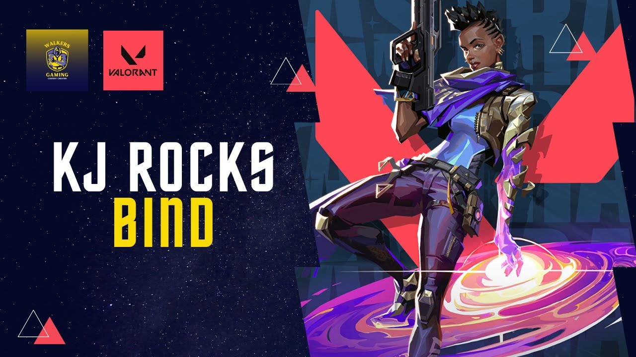 KJ Rocks Bind #valorant - YouTube