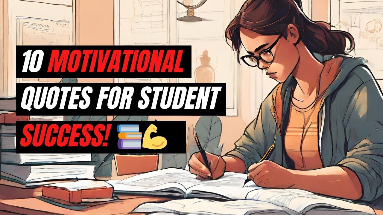 🚀 Study 10X: 10 Motivational & Inspirational Quotes for Student Success ...