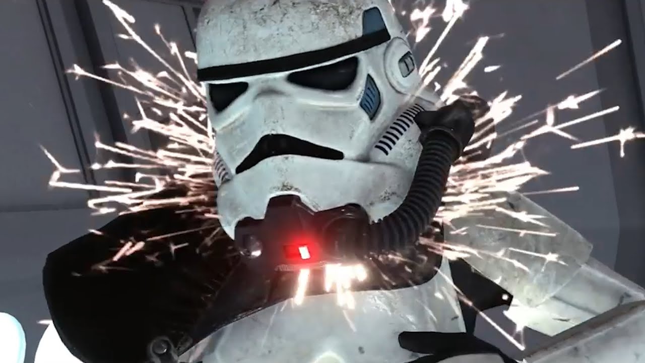 Stormtrooper Joins the Rebel Alliance - YouTube