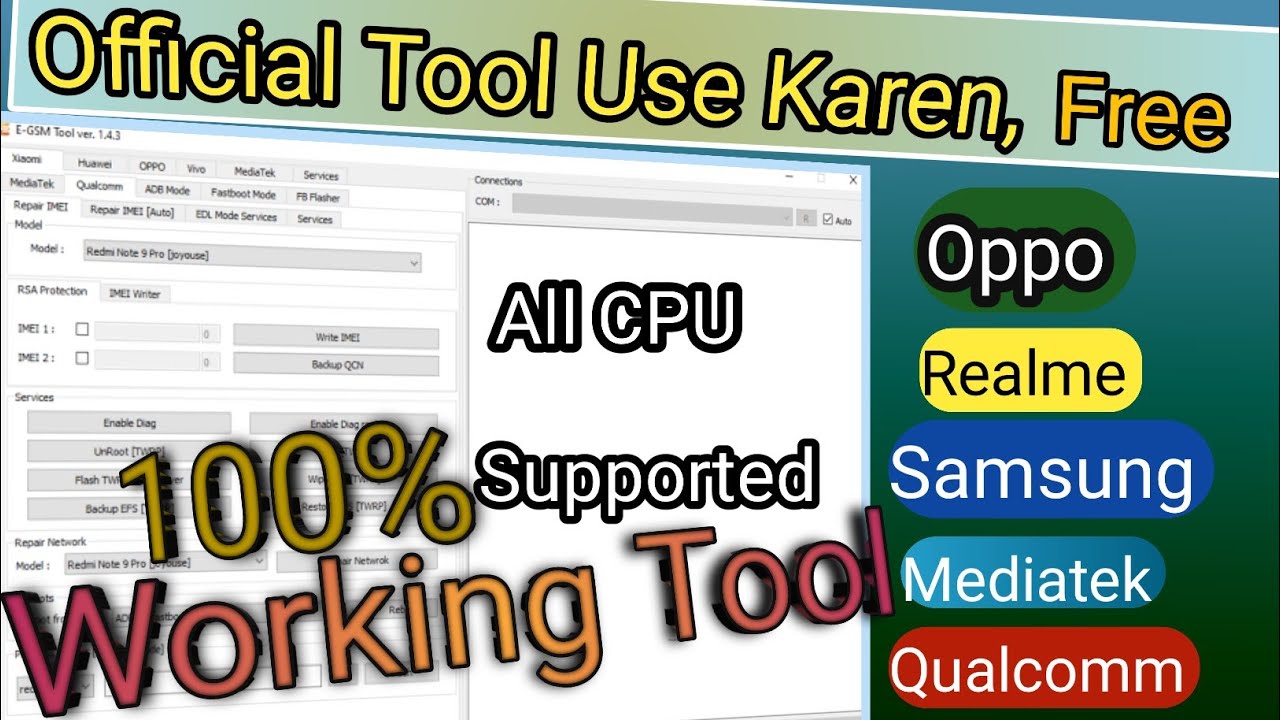 E GSM Tool | V2.5.1 Official Tool | Free Download | #juniortecnology ...