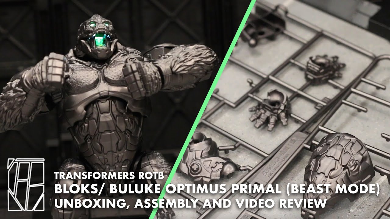 TRANSFORMERS BULUKE/ BLOKS OPTIMUS PRIMAL (BEAST MODE) ROTB MODEL KIT ...