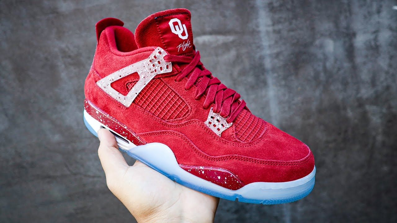 Air Jordan 4 Oklahoma PE - YouTube