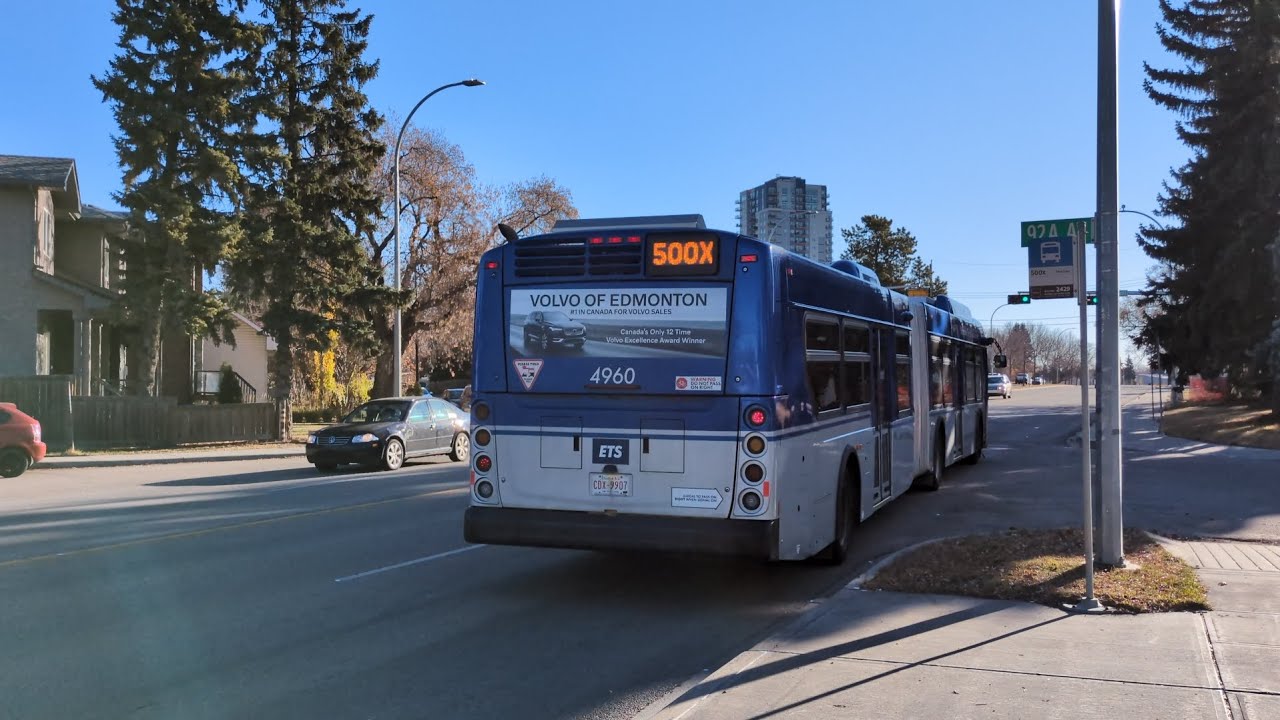 ETS Bus 2019/20 New Flyer XD60 #4960 On 500X Meadows Express - YouTube