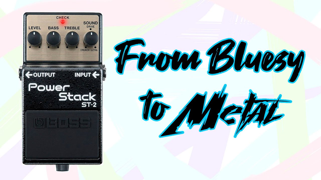 BOSS Power Stack ST-2 || BOSS KATANA 50 MK1 || Squier Vintage Modified ...