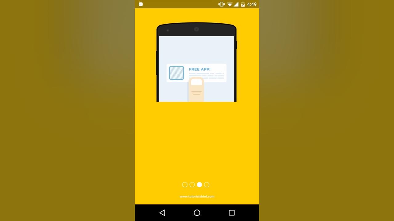 View Pager Indicator in android - YouTube