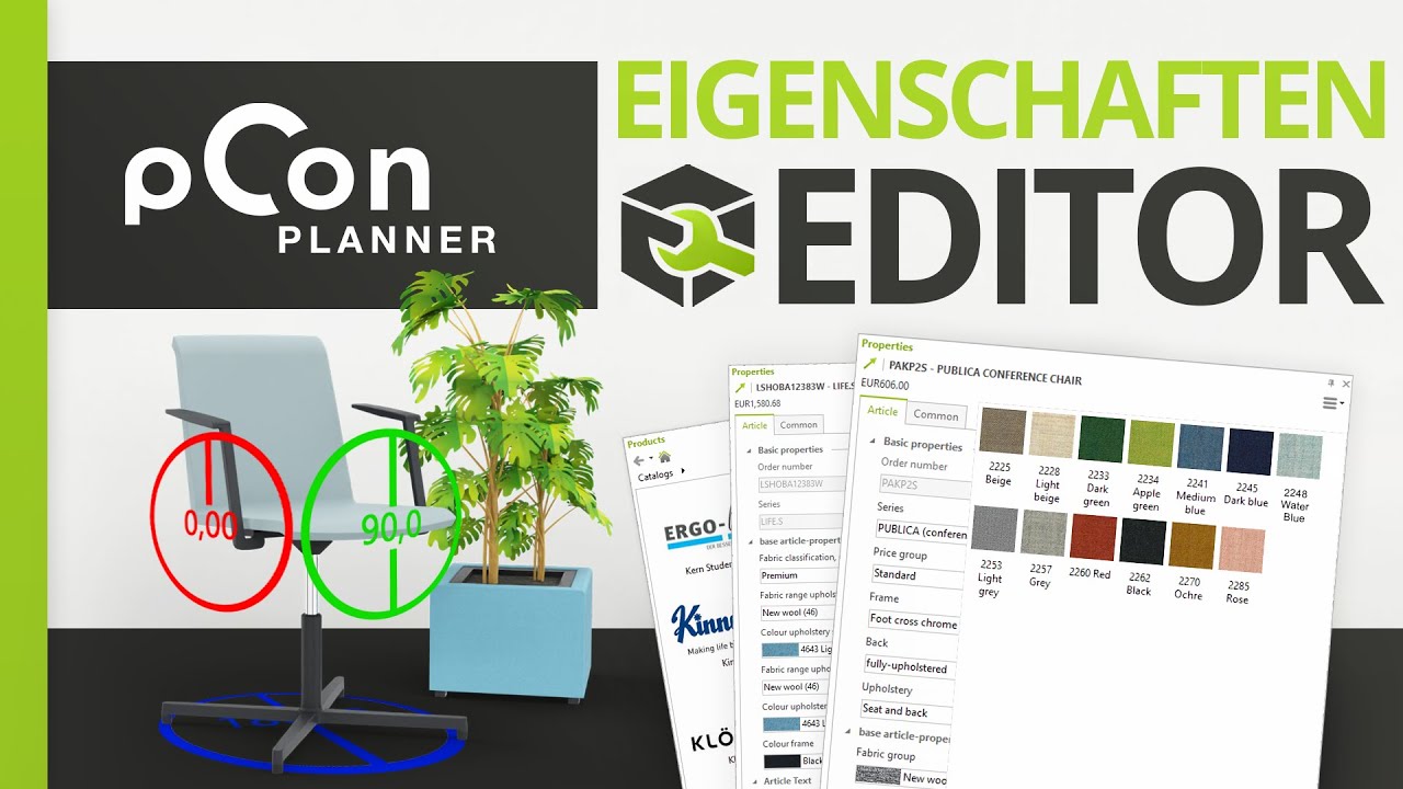 Der NEUE Eigenschafteneditor im pCon.planner 8.8 | pCon.planner ...