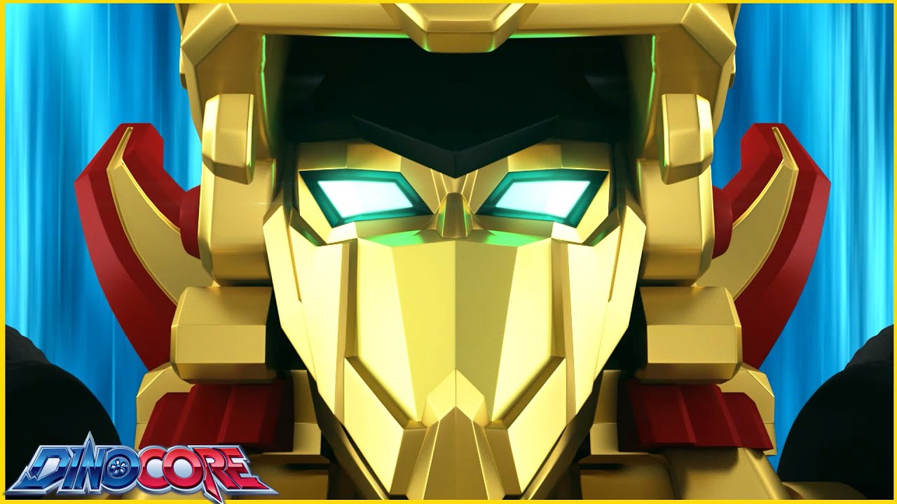 [Official] [Eng Sub] DinoCore | A new golden Ultra D Buster | Robot ...