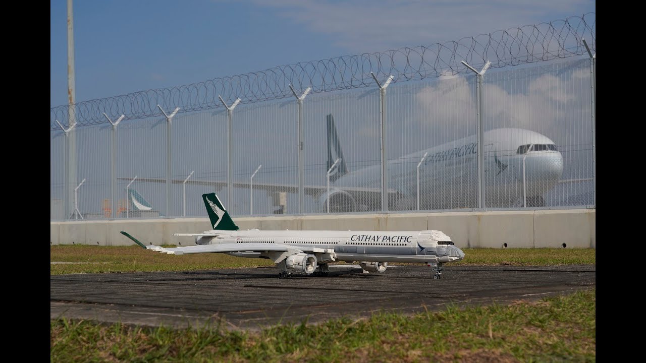 玩樂高地 190308 ep144 p2 of 2 巨型LEGO MOC 國泰航空 / 還原A350飛機內部結構 / #Airbus ...