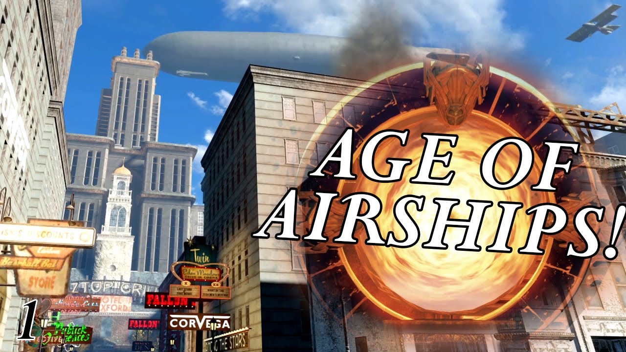 Age of Airships! - Travel in Time! | Part 1 - Fallout 4 Mods - YouTube