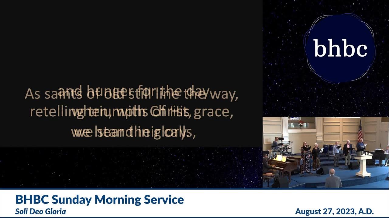 BHBC Sunday Morning Service - YouTube