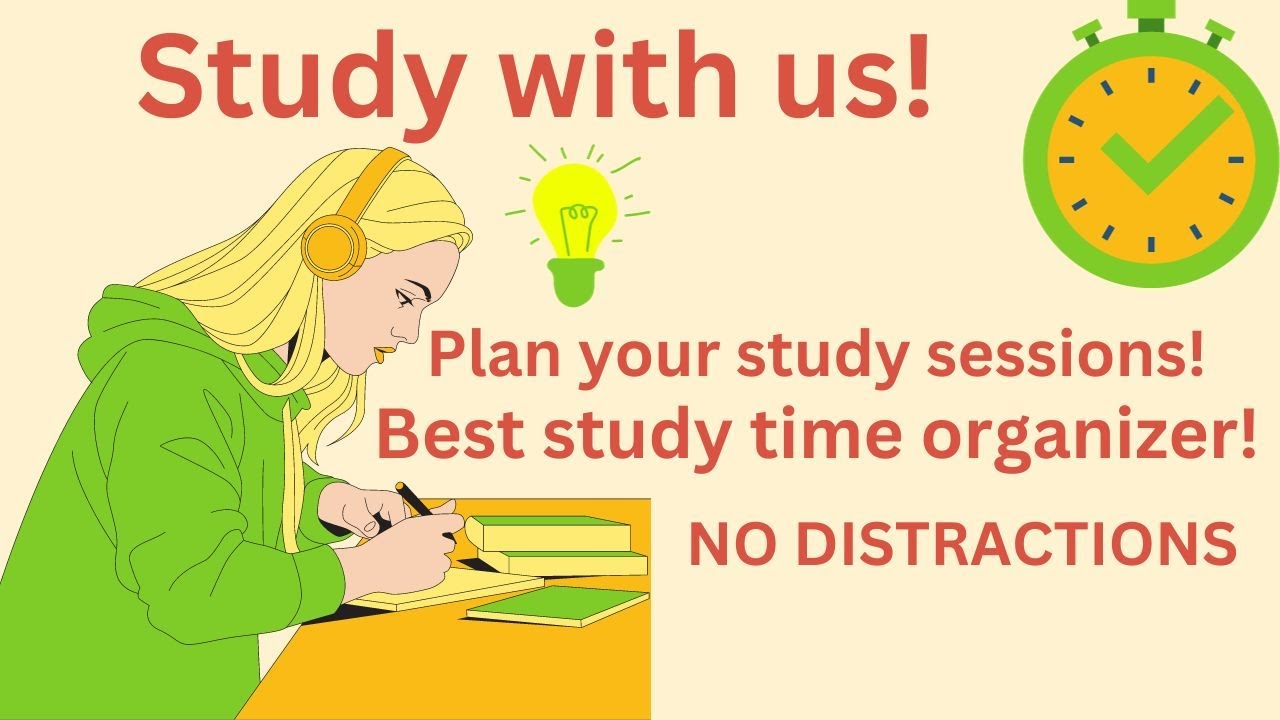 POMODORO 4 CYCLES STUDY CHALLENGE! Total countdown timer: Study time ...