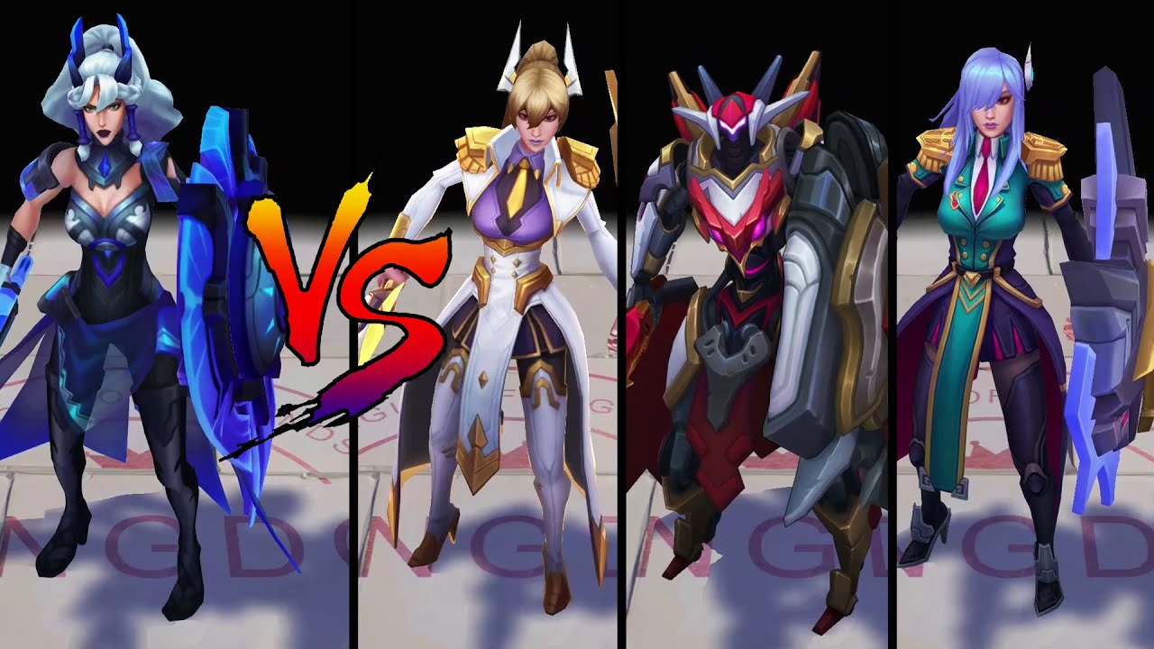DWG Leona vs Battle Academia (+Prestige), Mecha Kingdoms Leona Skin ...
