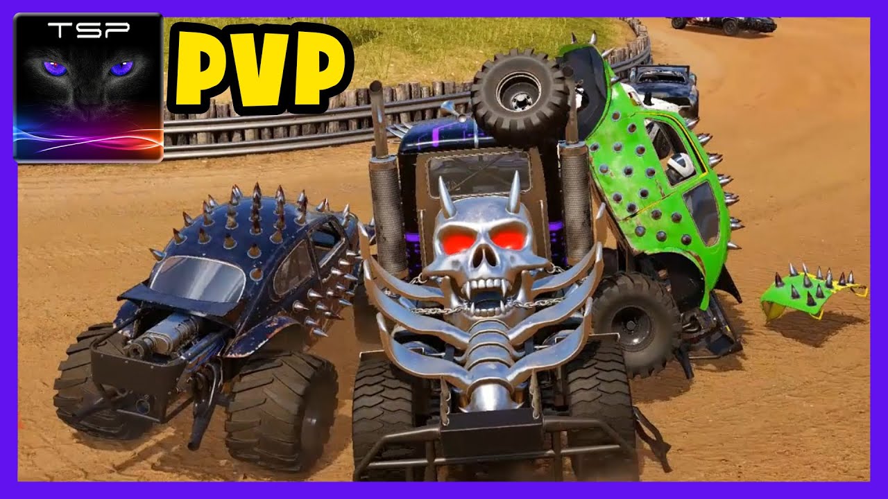 Wreckfest #112 PvP Banger Racing - Doom Rig, Limo and Hunter Panther ...