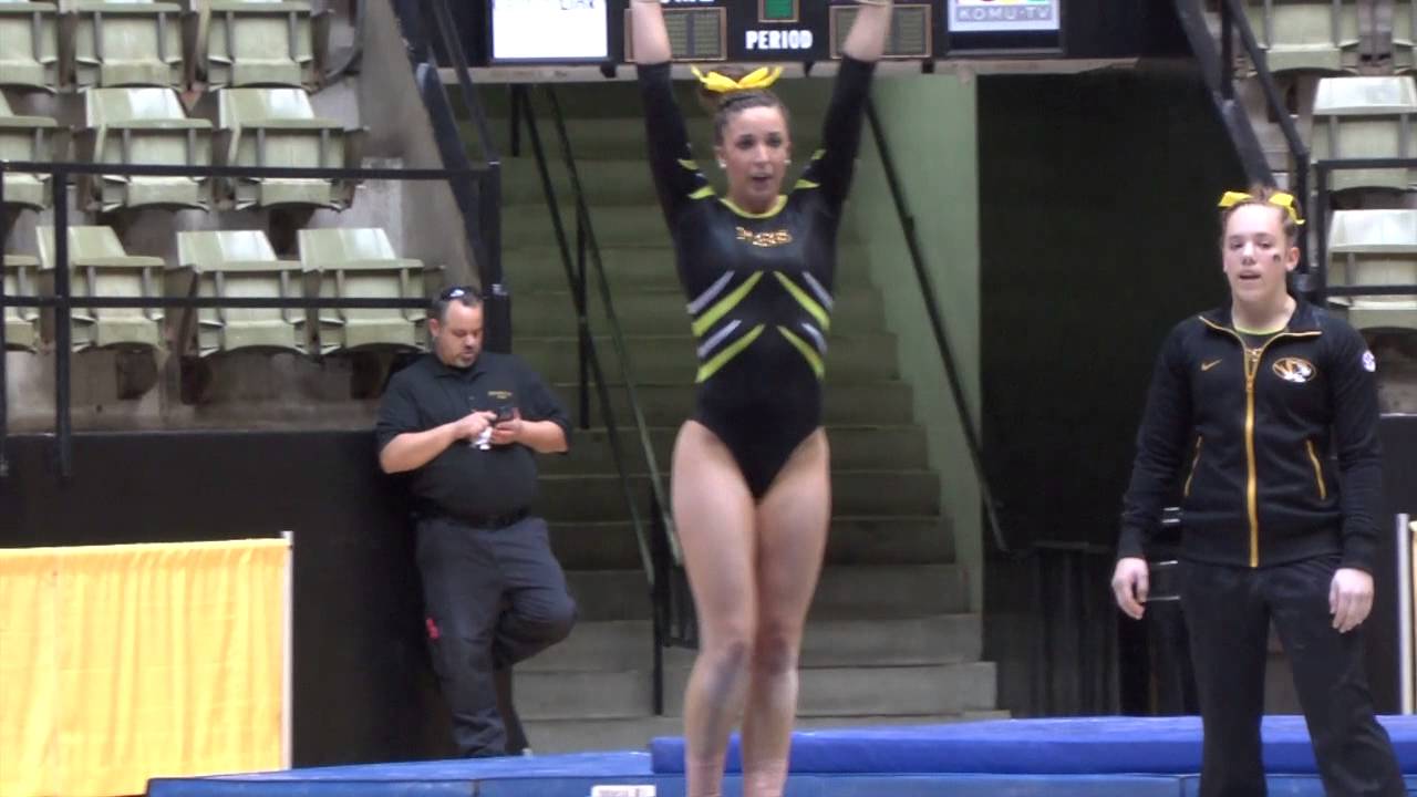 Matt Vereen Mizzou Gymnastics vs Lindenwood 2-8-15 - YouTube