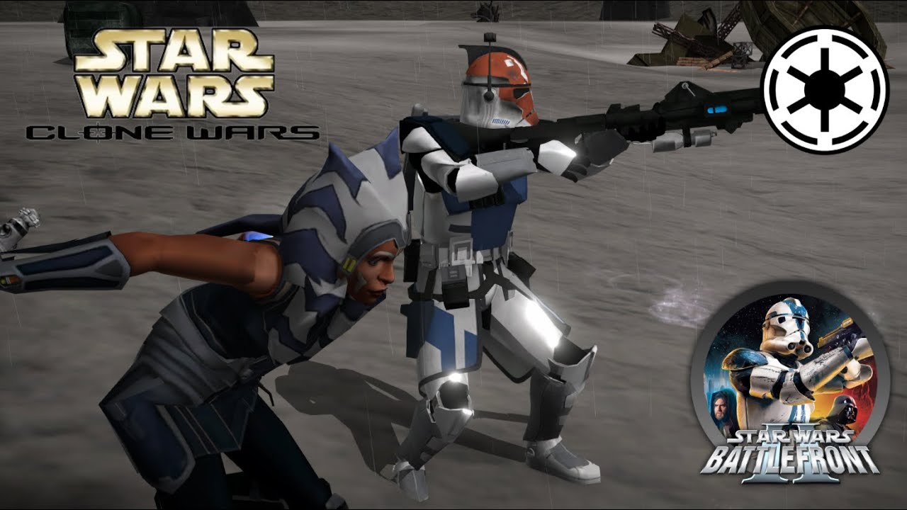 Star Wars Battlefront II (2005) - Tribunal - Republic Side - YouTube