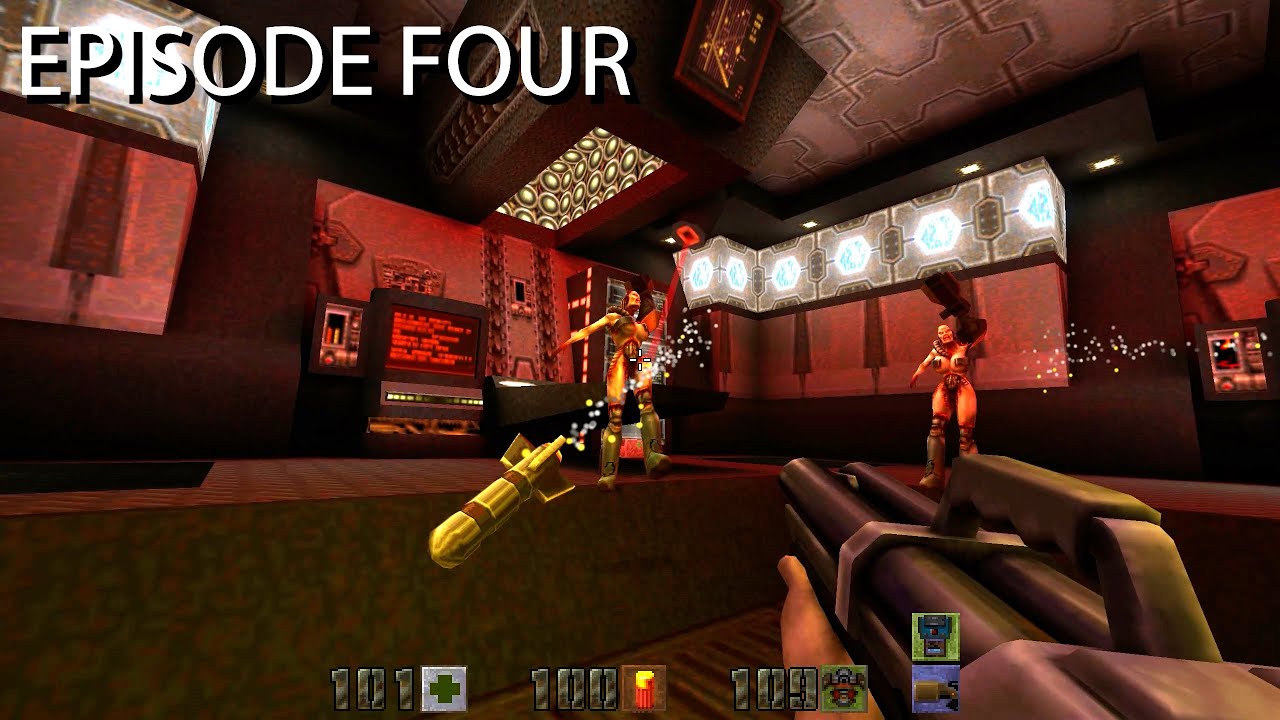 Quake 2 LP – Episode 4 – Big Gun - YouTube