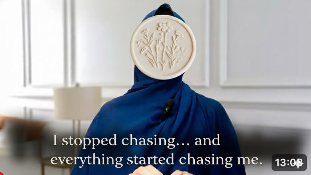 I stopped chasing… and everything started chasing me. - YouTube