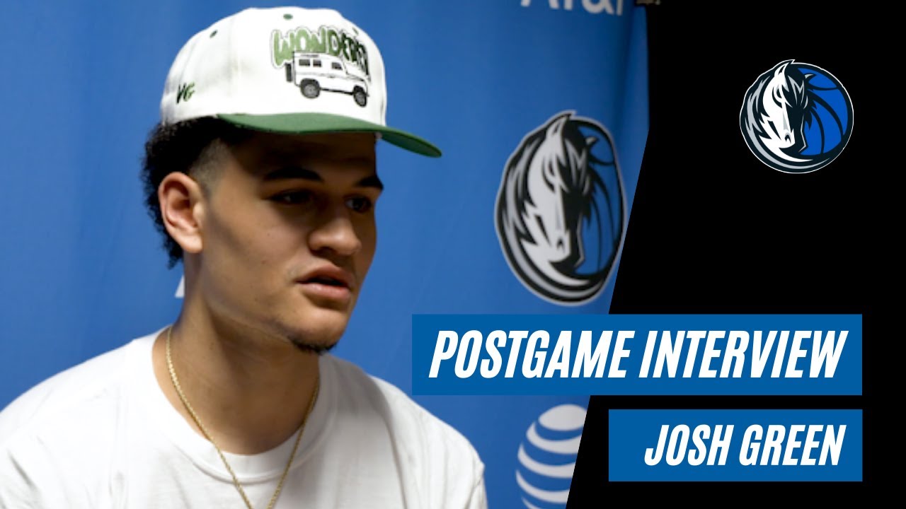 Mavs PostGame Interview: Josh Green (05/04/21) - YouTube