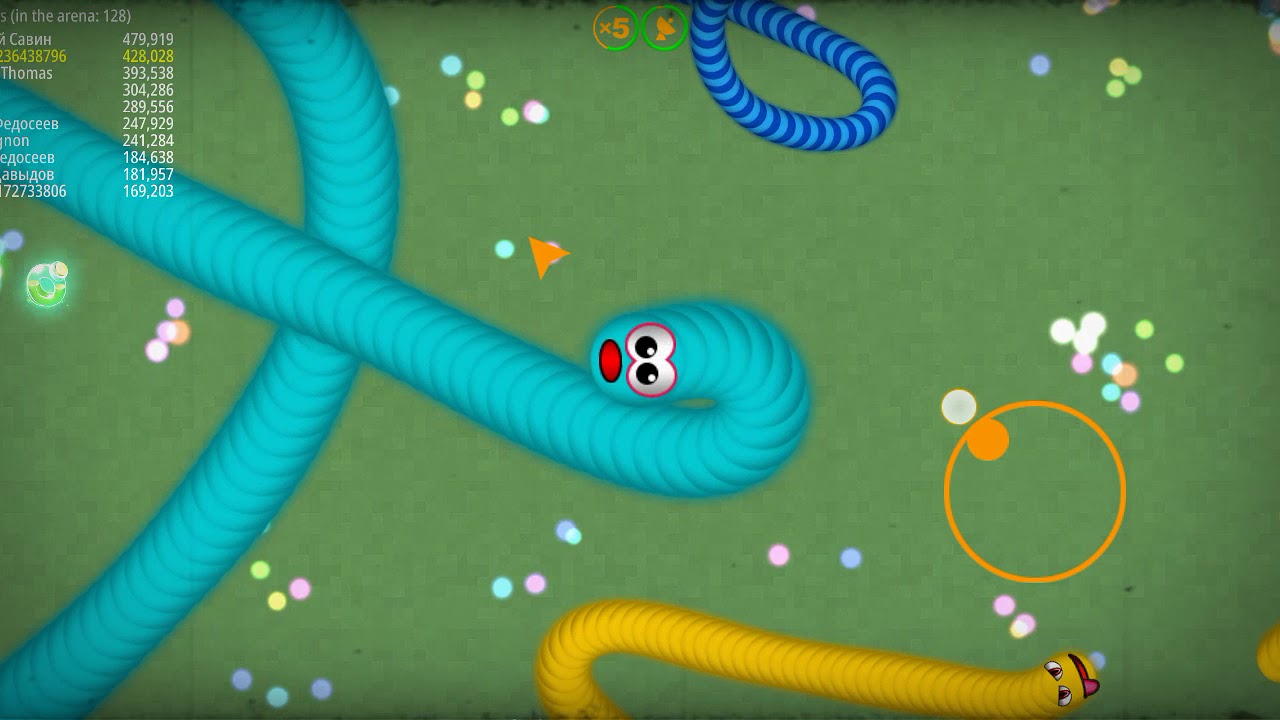 play game,worms zone - YouTube