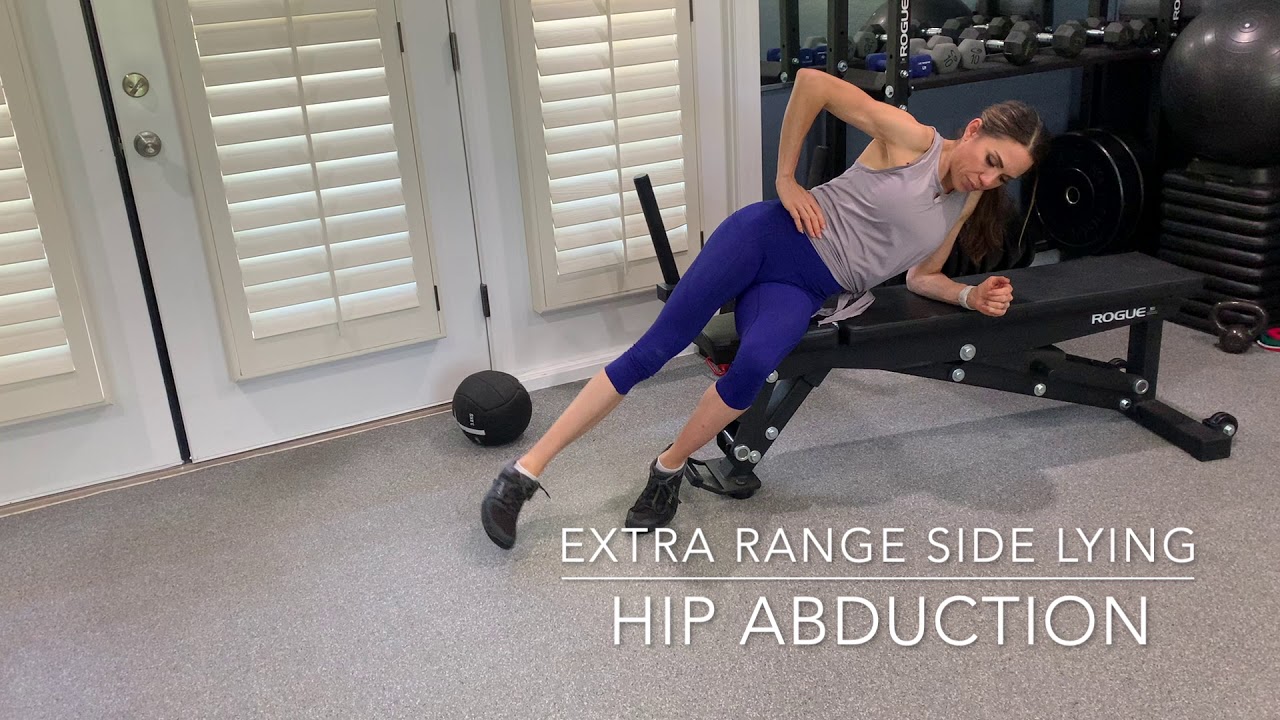 Extra Range Side Lying Hip Abduction Youtube