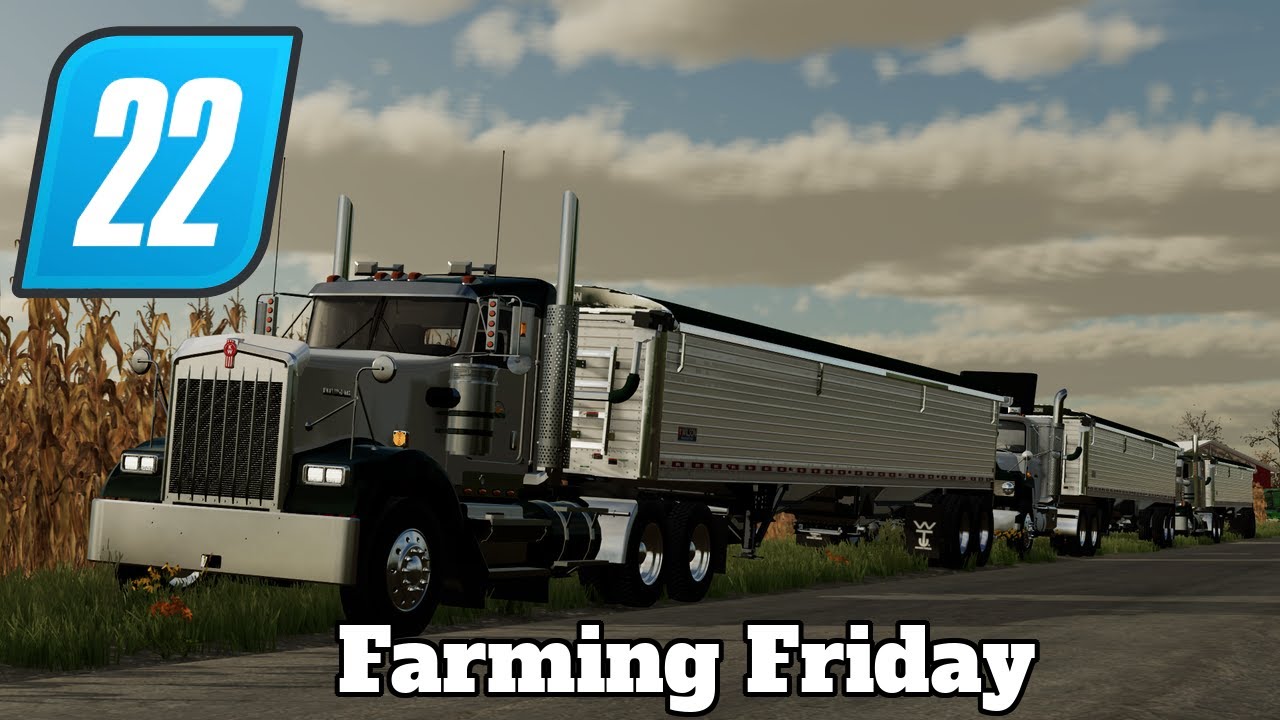 Farming Friday! ( Farming Simulator 22 l PC ) - YouTube