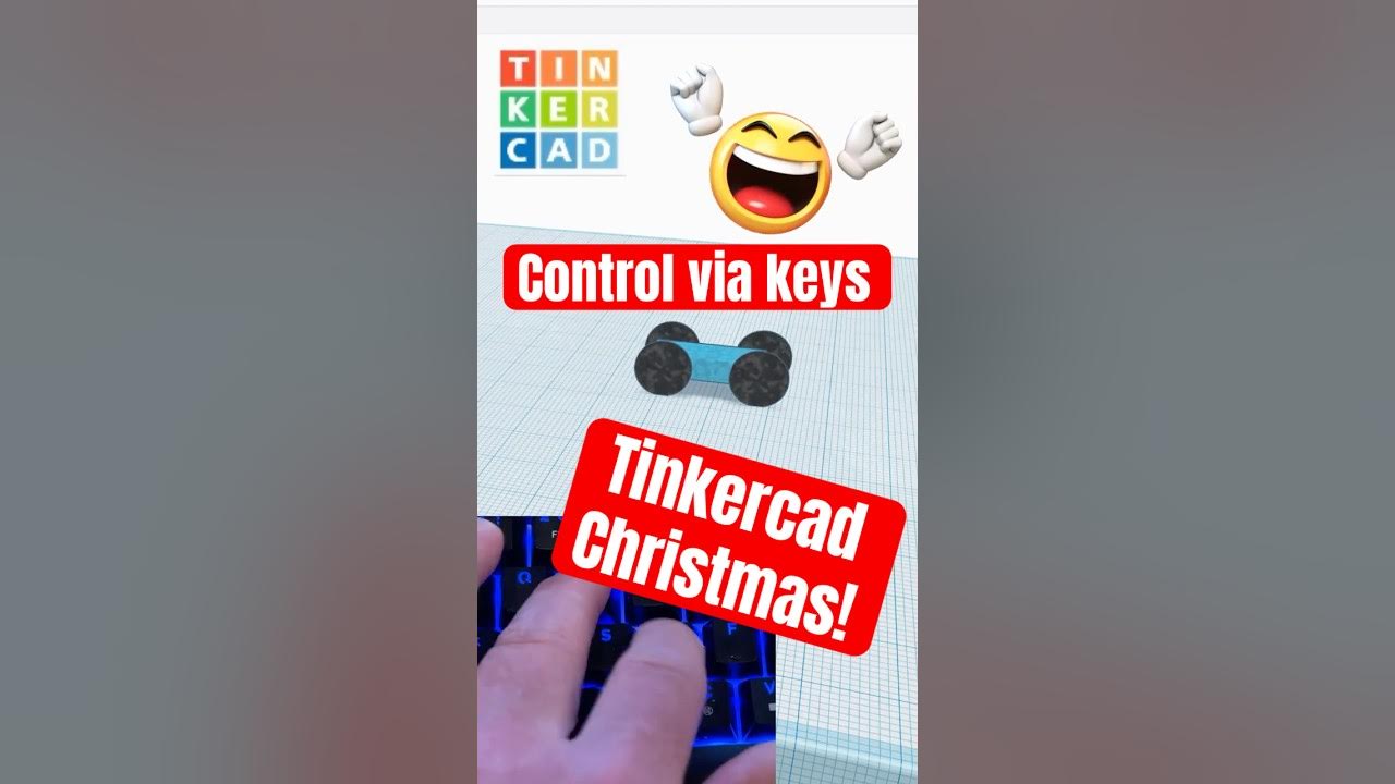 Tinkercad Sim Lab Christmas BIND KEYS Control Motors & More - YouTube