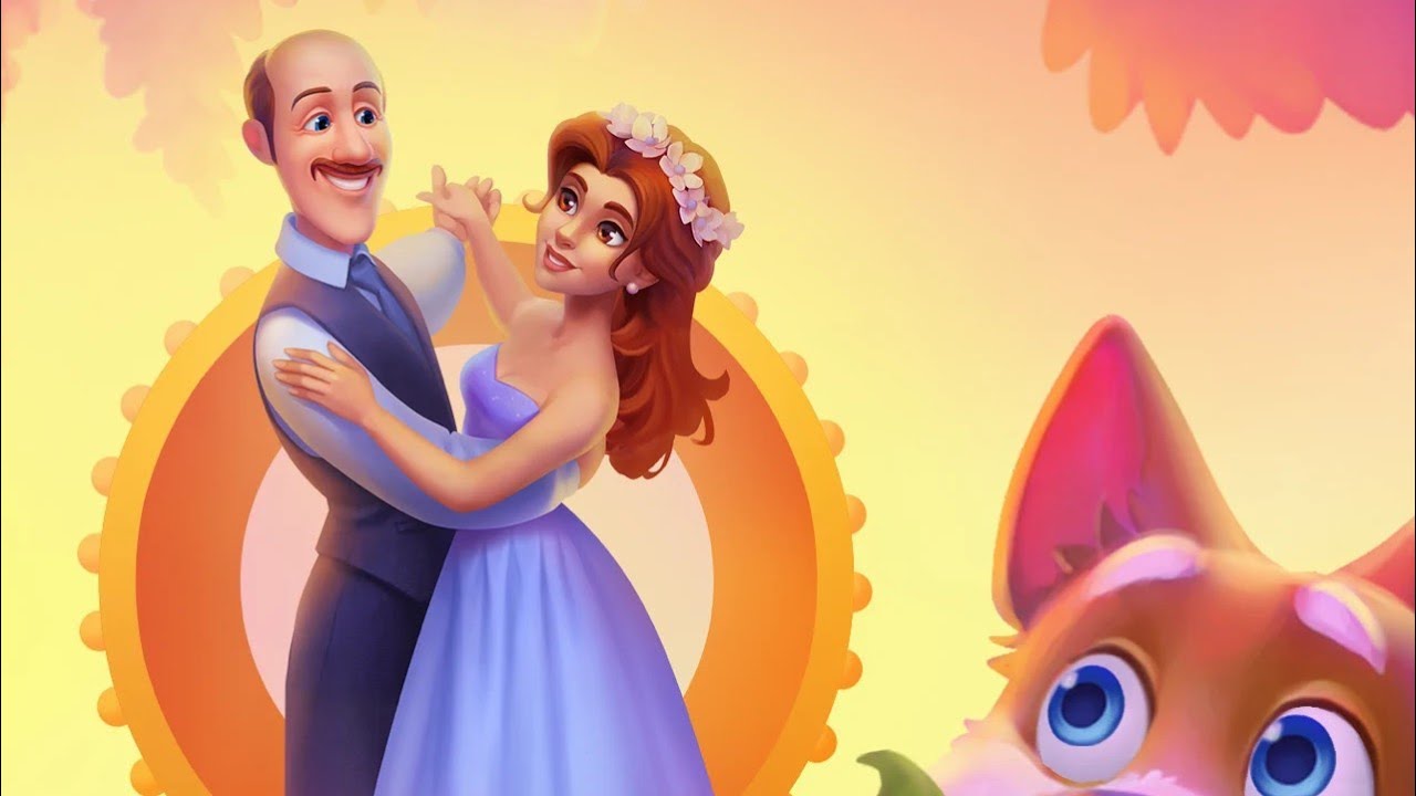 Dance of Austin and Katherine! Gardenscapes Dance Season - YouTube