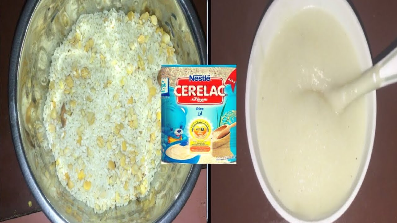 Homemade Cerelac for 6 -12 Months babies - Healthy baby Food || No need ...