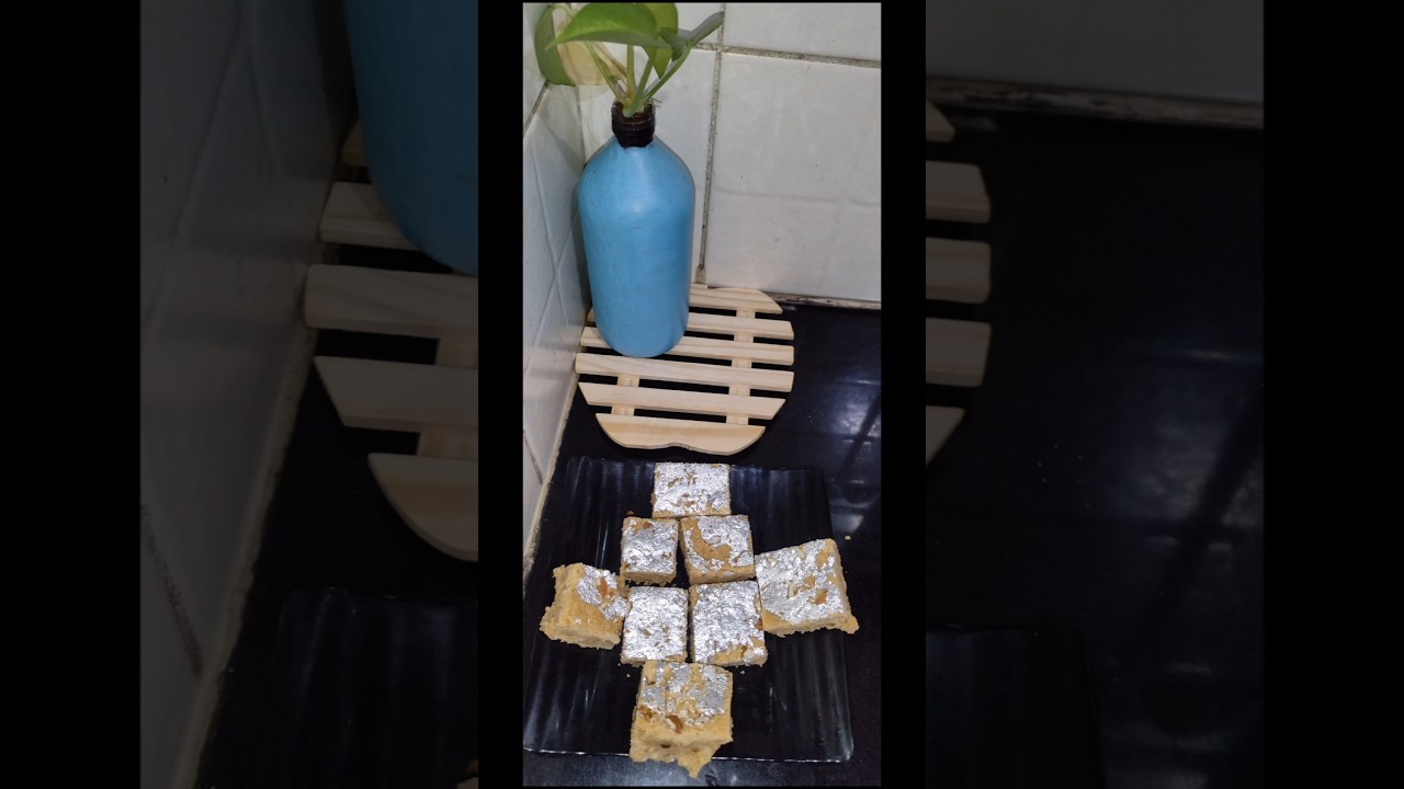 #7 cup sweet recipe #7 cup burfi recipe🤤 - YouTube