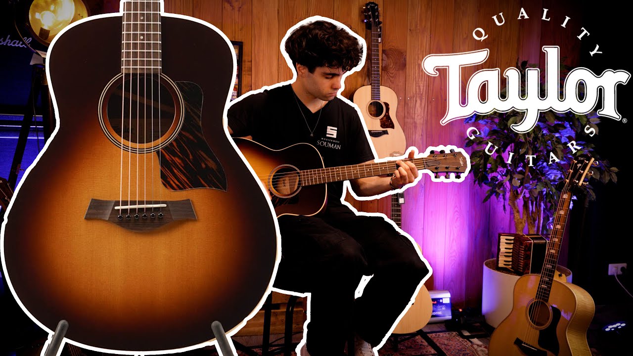 Taylor AD11e-SB DEMO | Muziekhuis Souman - YouTube