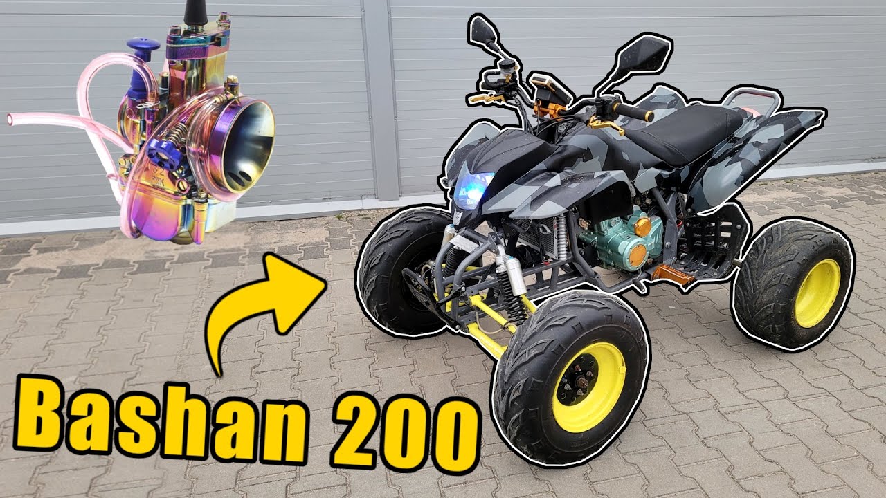 BASHAN 200 || Regulacja Gaźnika - YouTube