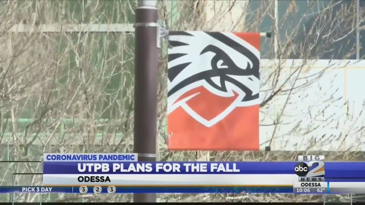 UTPB plans for the fall - YouTube