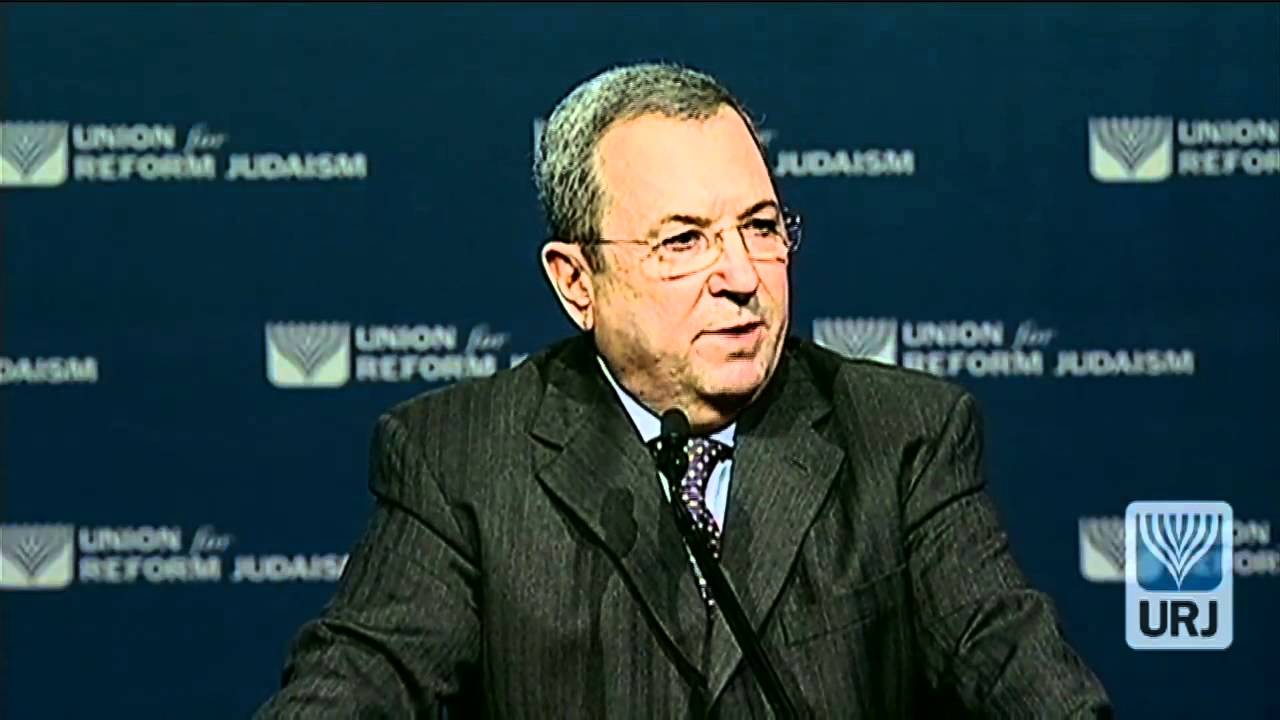 Ehud Barak - 2011 URJ Biennial Plenary - YouTube