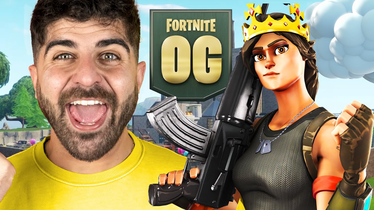 Έπαιξα OG Fortnite σαν PRO! *Τρελά Kills* - YouTube