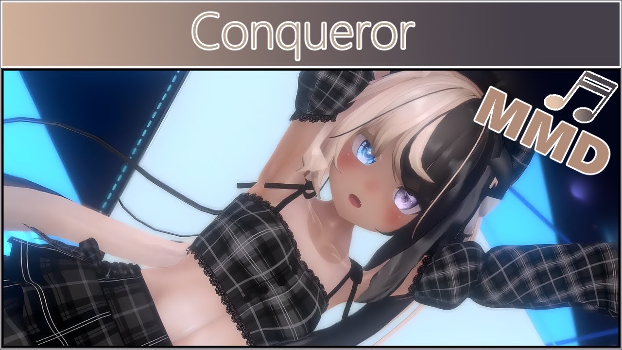Conqueror - IA performed by Byakko Howaito | VRC-MMD 2K@60FPS - YouTube