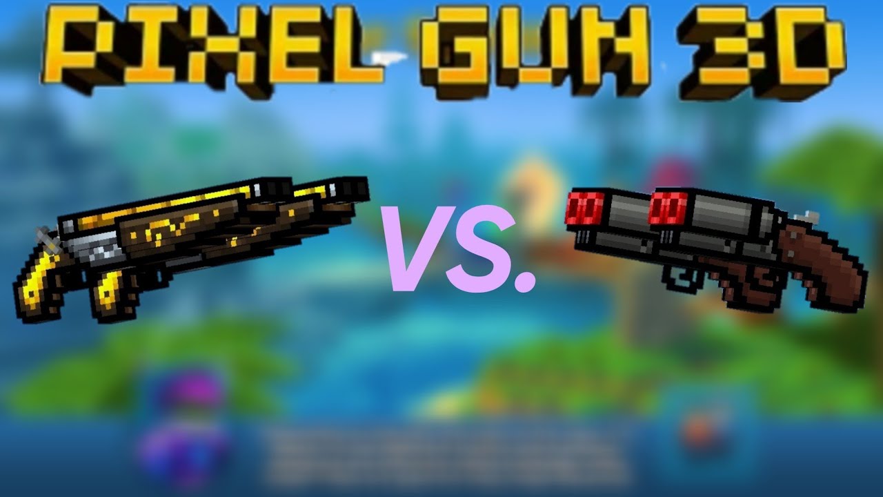 Dual Shotguns vs. Sawed-off Shotguns | Pixel Gun 3D - YouTube