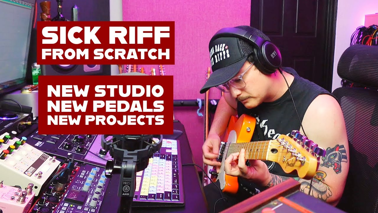 Creating a sick riff from scratch (IM BACK!) - YouTube
