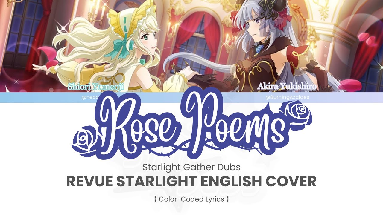 Rose Poems — English Cover「 Color Coded Lyrics 」 - YouTube