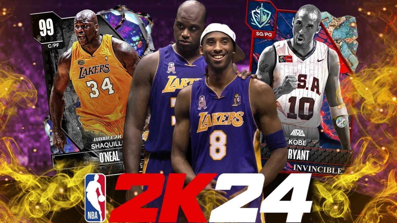 2003-2004 Los Angeles Lakers Squad Builder In NBA 2K24 MyTeam!!! - YouTube