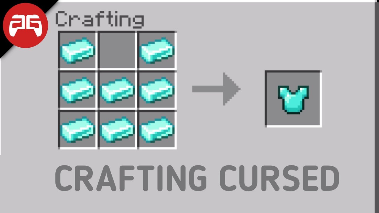 🔴Minecraft Crafting Cursed - YouTube