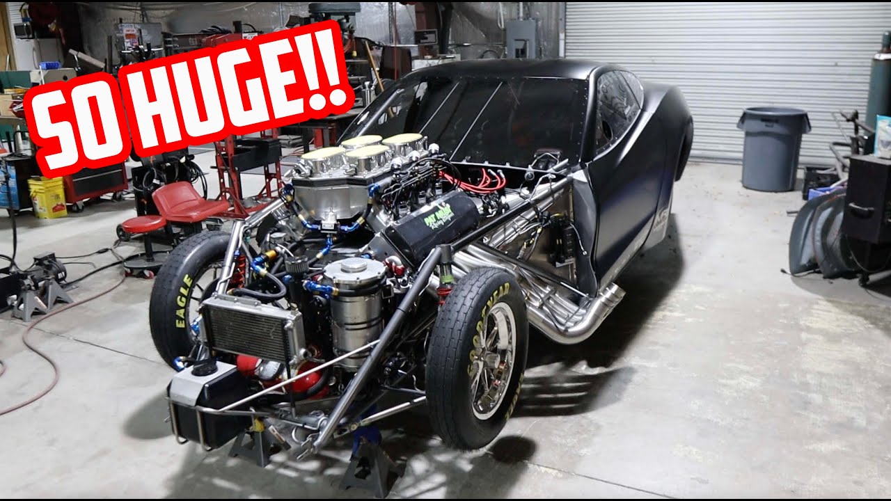 BIGGEST THROTTLE BODIES EVER SEEN!!! Body Mounted On Street Outlaw No ...