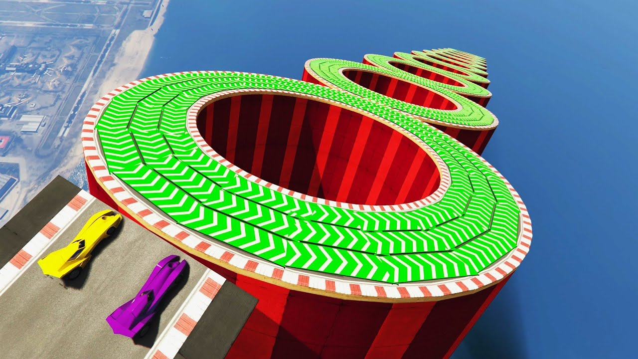 GTA 5 The Most difficult turbo Ramp - Vigilante Race - YouTube