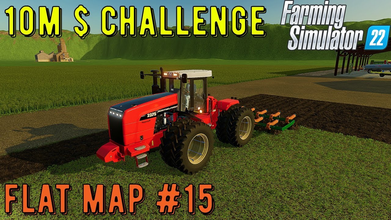 farming Simulator 22 fs22 timelapse Ep #15 Flat Map fs22 Mods - YouTube