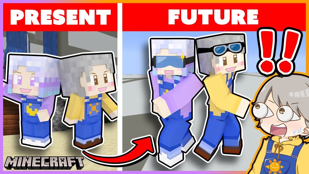 We tried to save the world with our future selves...!? [Minecraft ...