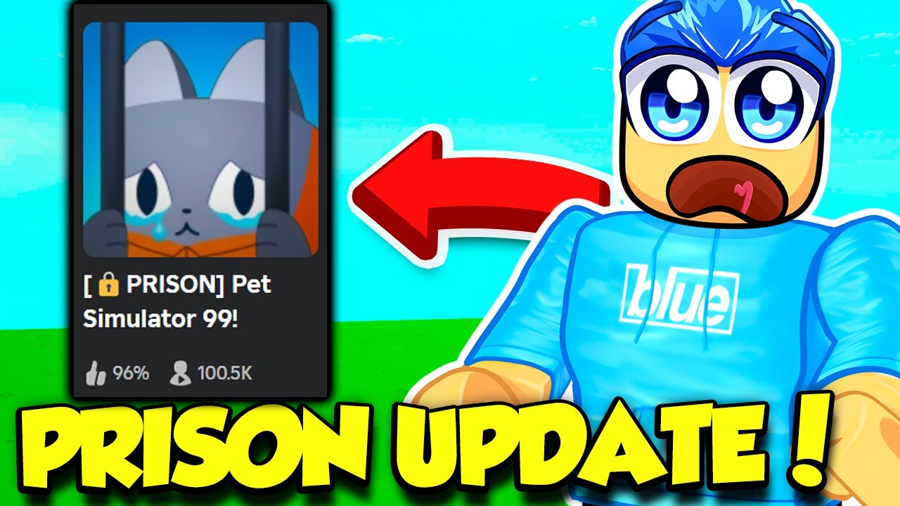 I FINALLY PLAYED THE PRISON UPDATE IN PET SIMULATOR 99 AND THIS ...