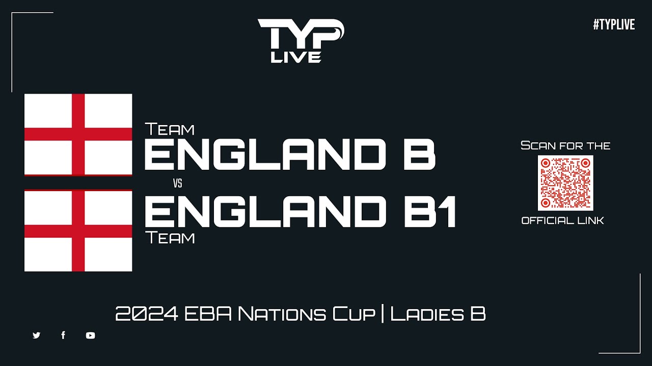 England B v England B1 | Ladies B | 2024 EBA Nations Cup | Bridlington ...
