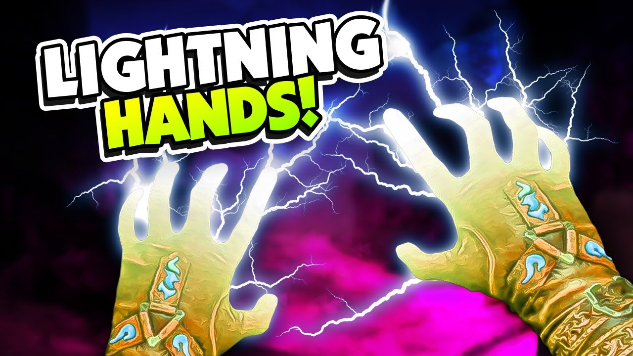 I CAN SHOOT LIGHTNING FROM MY HANDS!- The Wizards: Dark Times VR - YouTube