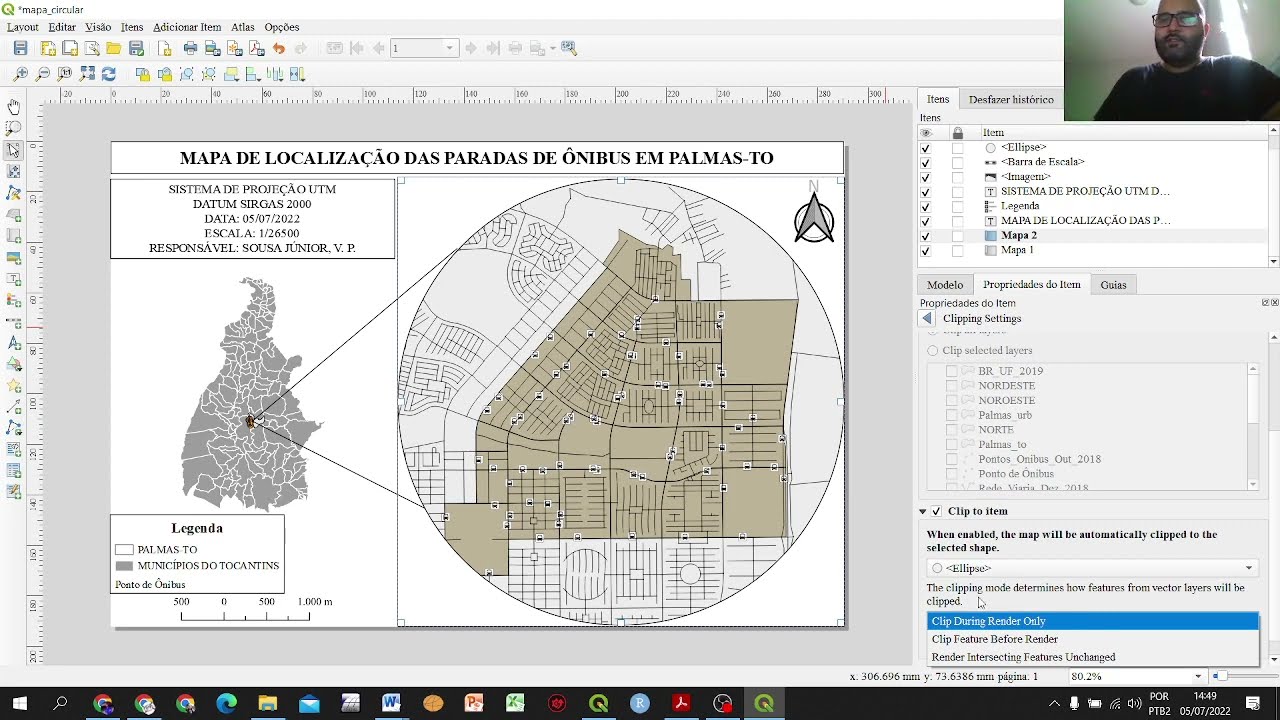 QGIS: Atribuindo forma para mapa (Mapa Circular) - YouTube